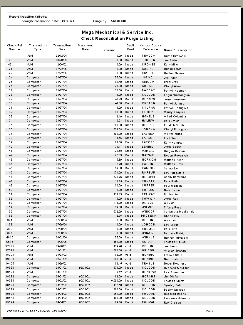 Check Reconciliation Purge Listing | Trimble Help (beta)
