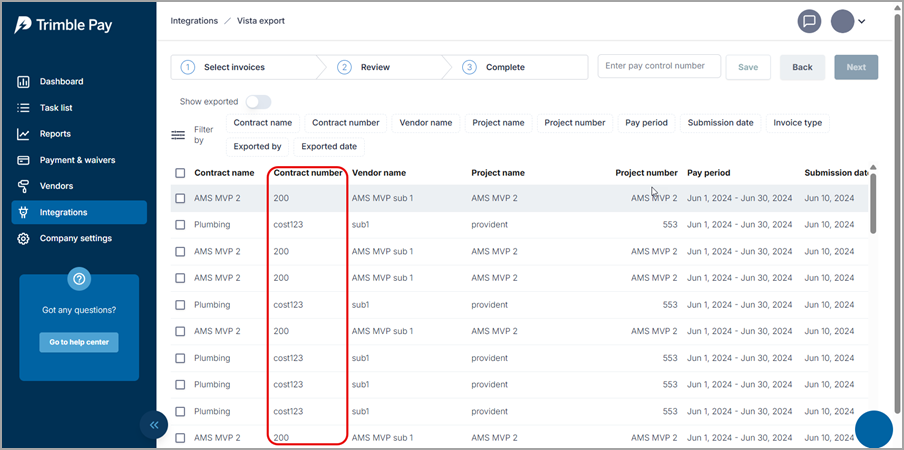 What's New in Trimble Pay 4.18 - July 2025 | Trimble Help (beta)
